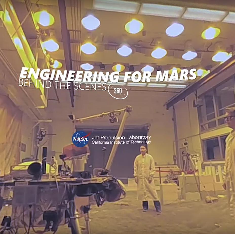 Engineering For Mars: NASA InSight Mission Test Lab (360 Video) | VESTA ...