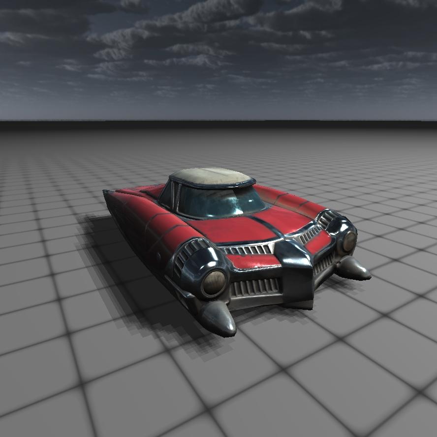 Fallout 4 Car - glTF Model | VESTA - Explore the XR Web
